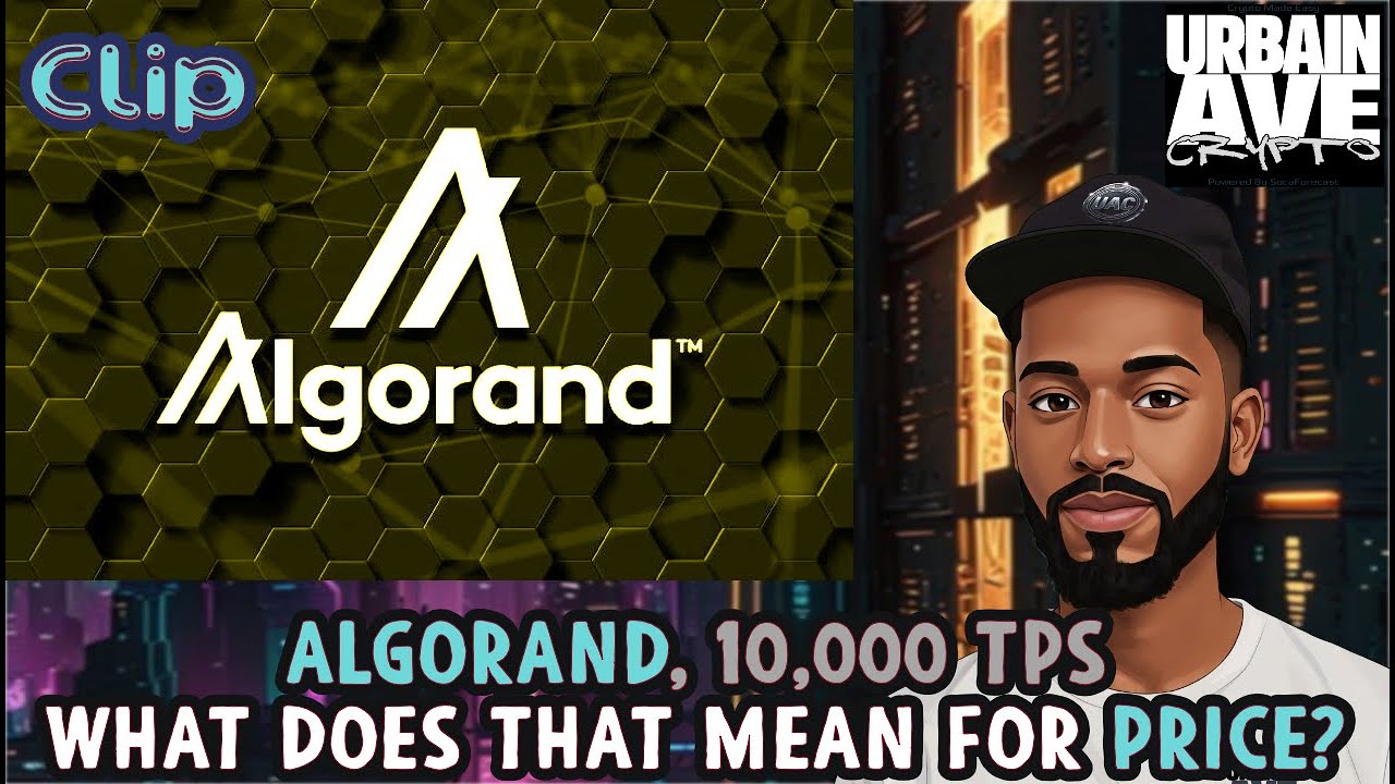 Crypto You Need To Know!: 10K TPS What Would The Price Of ALGO Reach ...