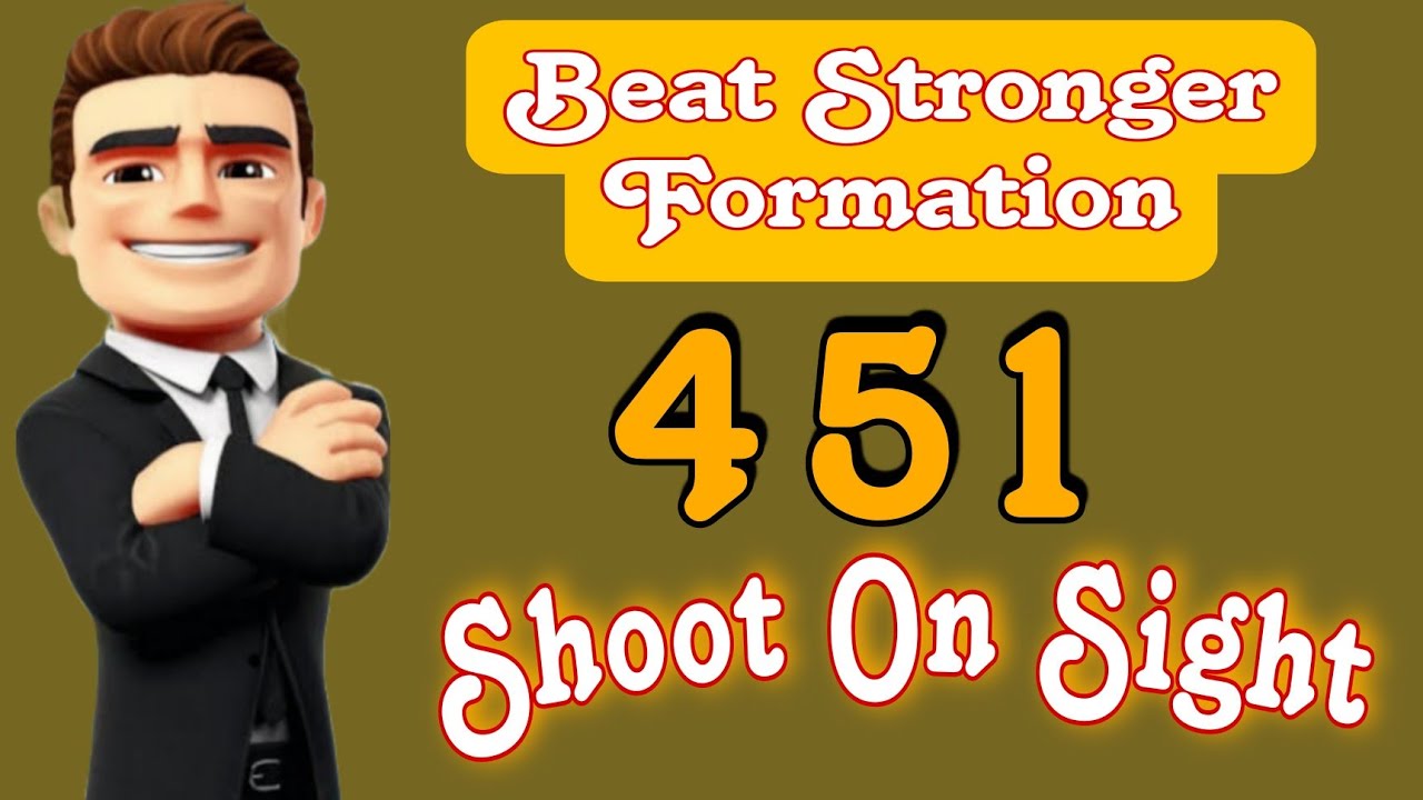 OSM TACTIC 2023 : Beat Stronger Formation 451 Shoot On Sight (if you ...