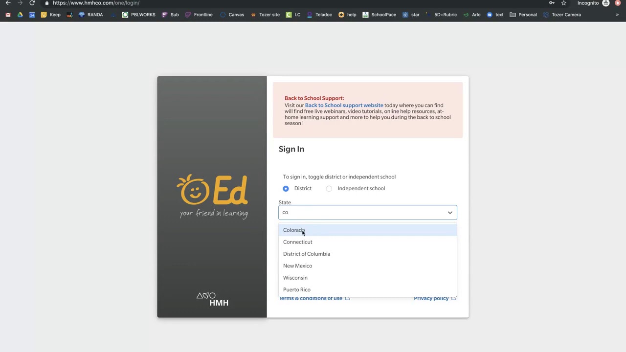 How Students Can Login To HMH - YouTube