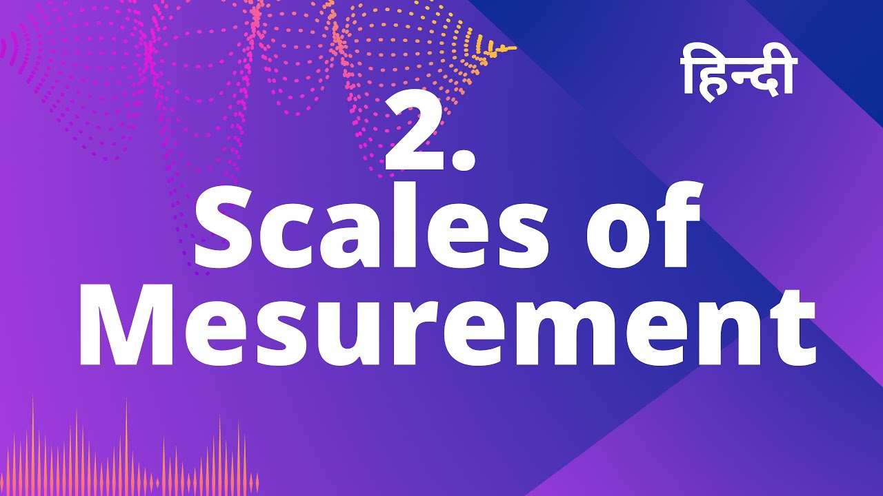2. Scales of Measurement - YouTube