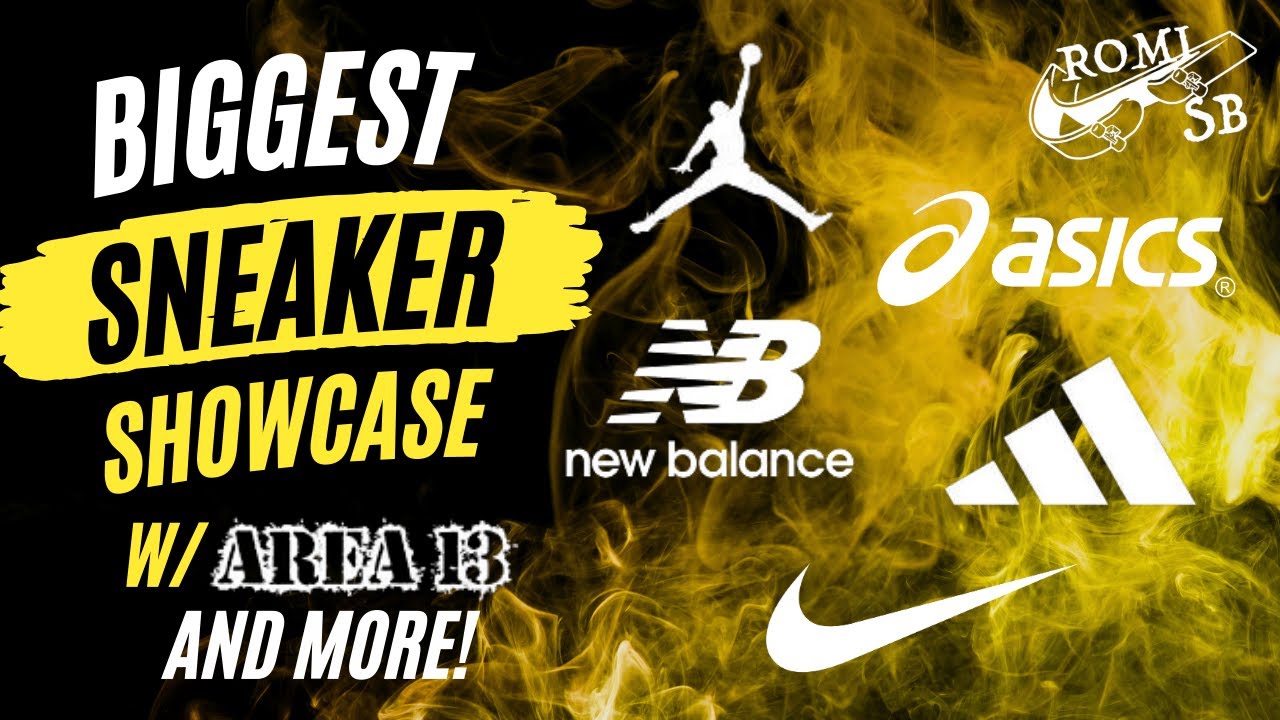 THE BIGGEST SNEAKER SHOWCASE YOU'LL EVER SEE...W/ AREA 13 AND MORE! - YouTube