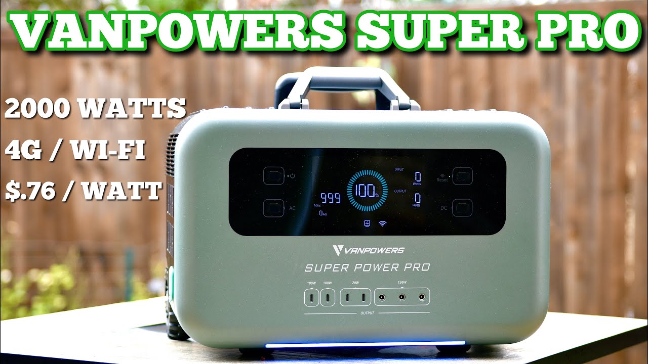 VANPOWERS SUPER PRO 2000 : Full Review & Testing : Is It Worth $1,599 ...