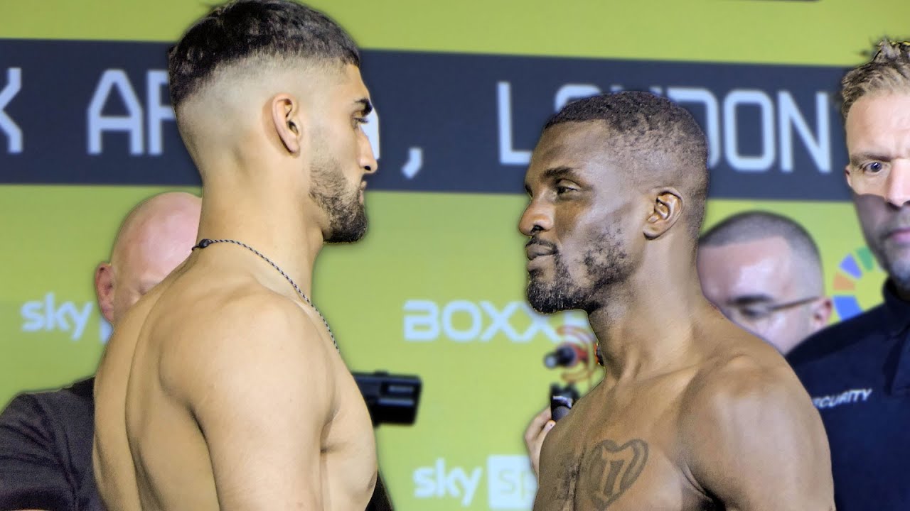 Adam Azim vs Ohara Davies • WEIGH IN & FACE OFF • Ft. Yarde, Azeez ...