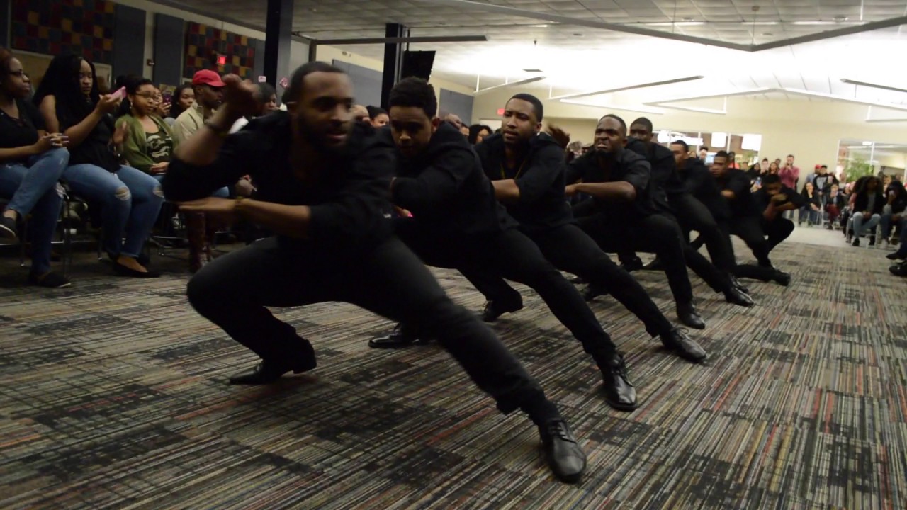 ODU Alphas Perform At NPHC Stroll Off 2017 - YouTube