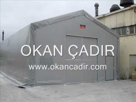 okan çadır ,tente,spor salonu,akordeon,beton yorganı,hava hortumu,fantüp,