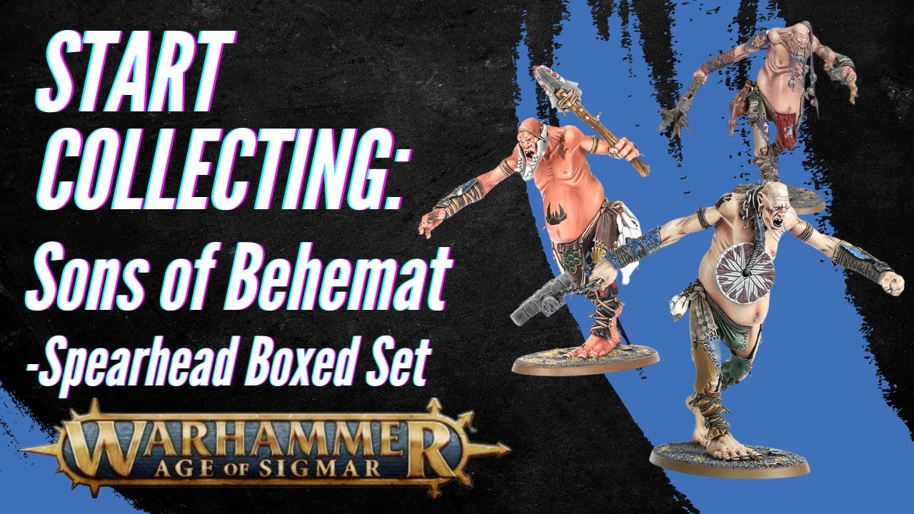 Start Collecting Warhammer Age of Sigmar: Sons of Behemat - Spearhead ...