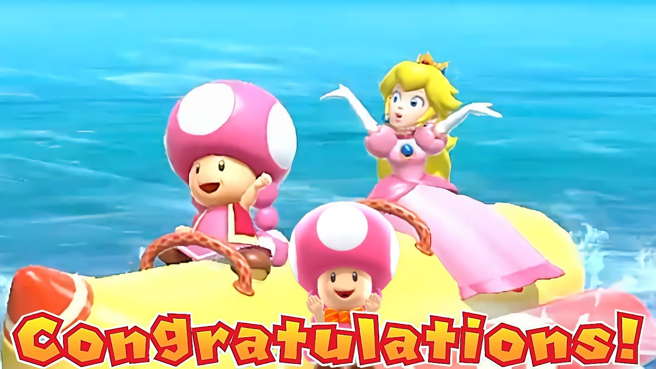 Super Mario Party Jamboree Tag Match Toadette and Peach vs Bowser and ...