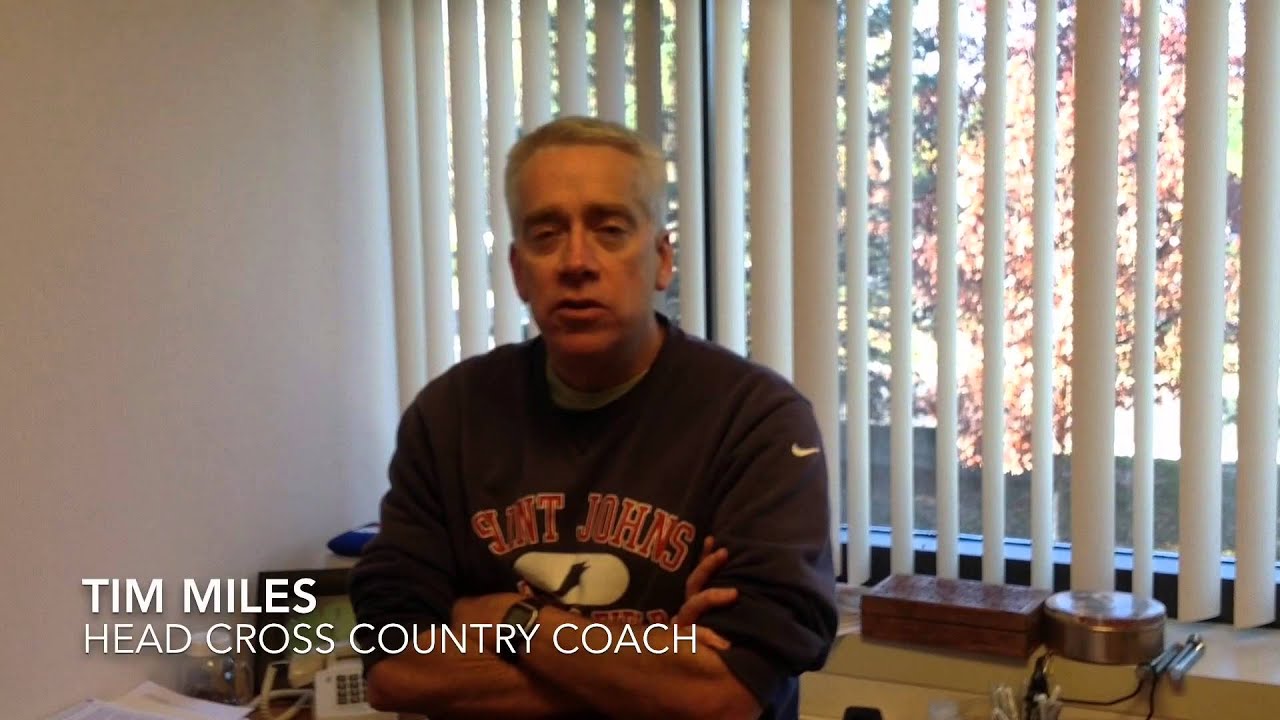 Interview w/SJU Head Cross Country Coach Tim Miles - 2014 MIAC - YouTube