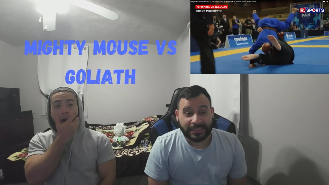Mighty Mouse vs Goliath Reaction - YouTube