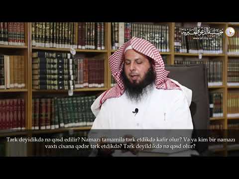 bir namazi terk edenin hokmu barede şeyx fovzanin mövqeyi