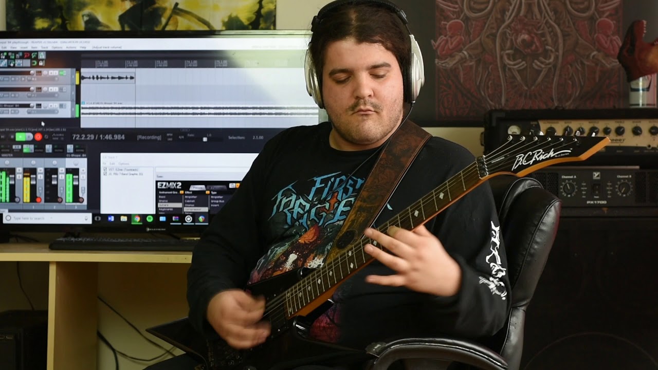 Accursed Spawn - Bhopal '84 (Guitar Playthrough) - YouTube