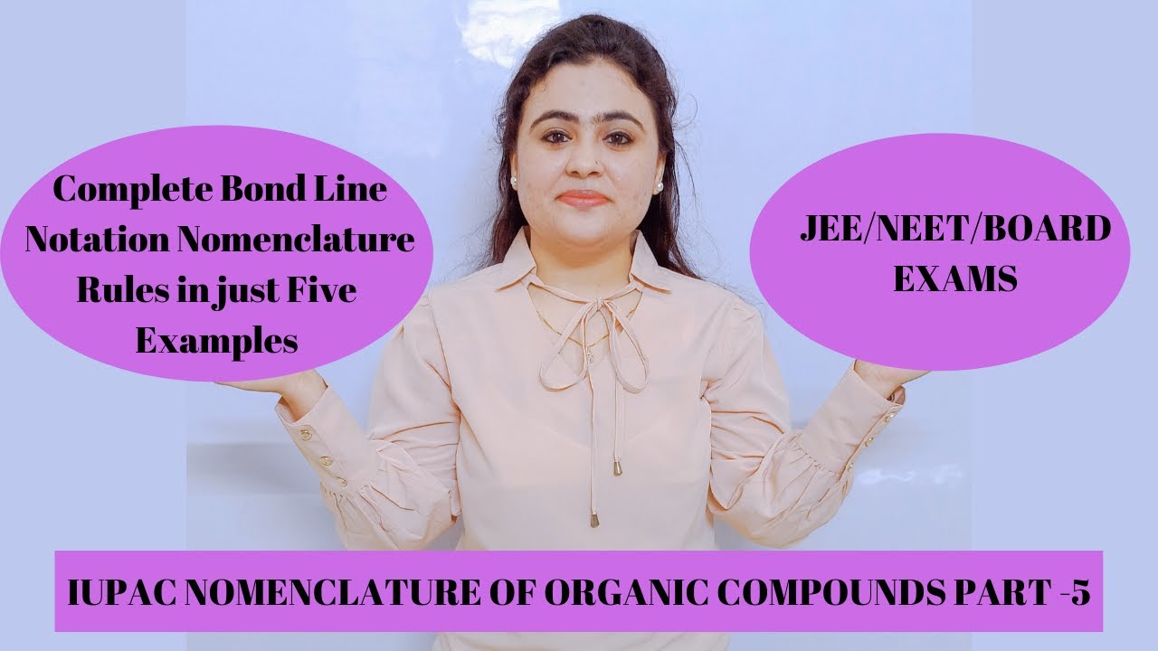 IUPAC rules for bond line notation compounds #bondline #notation #IUPAC ...