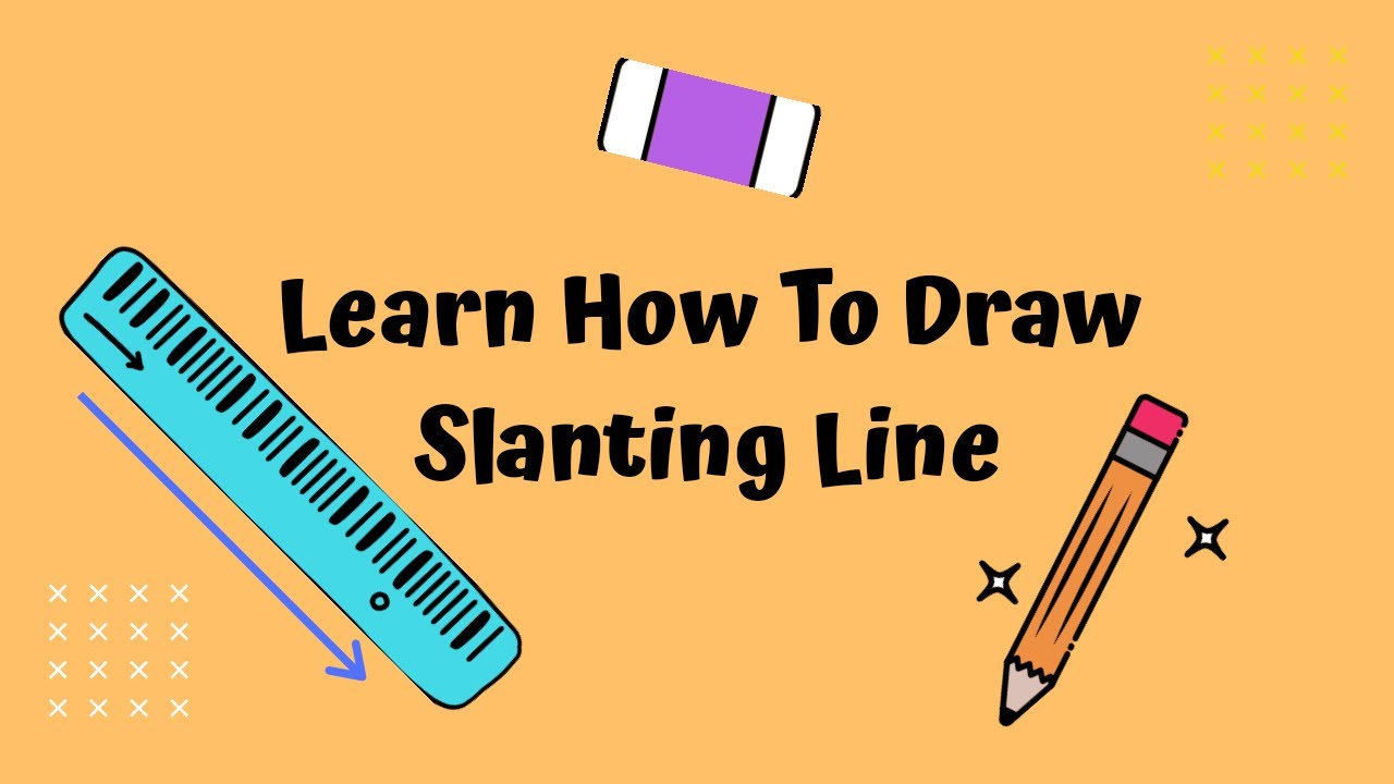 Slanting Line Tracing // Left to Right// Pattern Writing 01 - YouTube