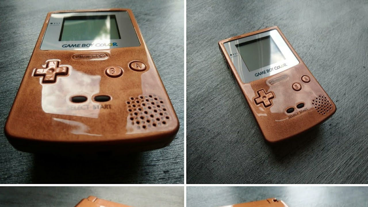 CUSTOM COPPER THEMED GAMEBOY COLOR GBC FOR COPPERKIDDRETRO - YouTube