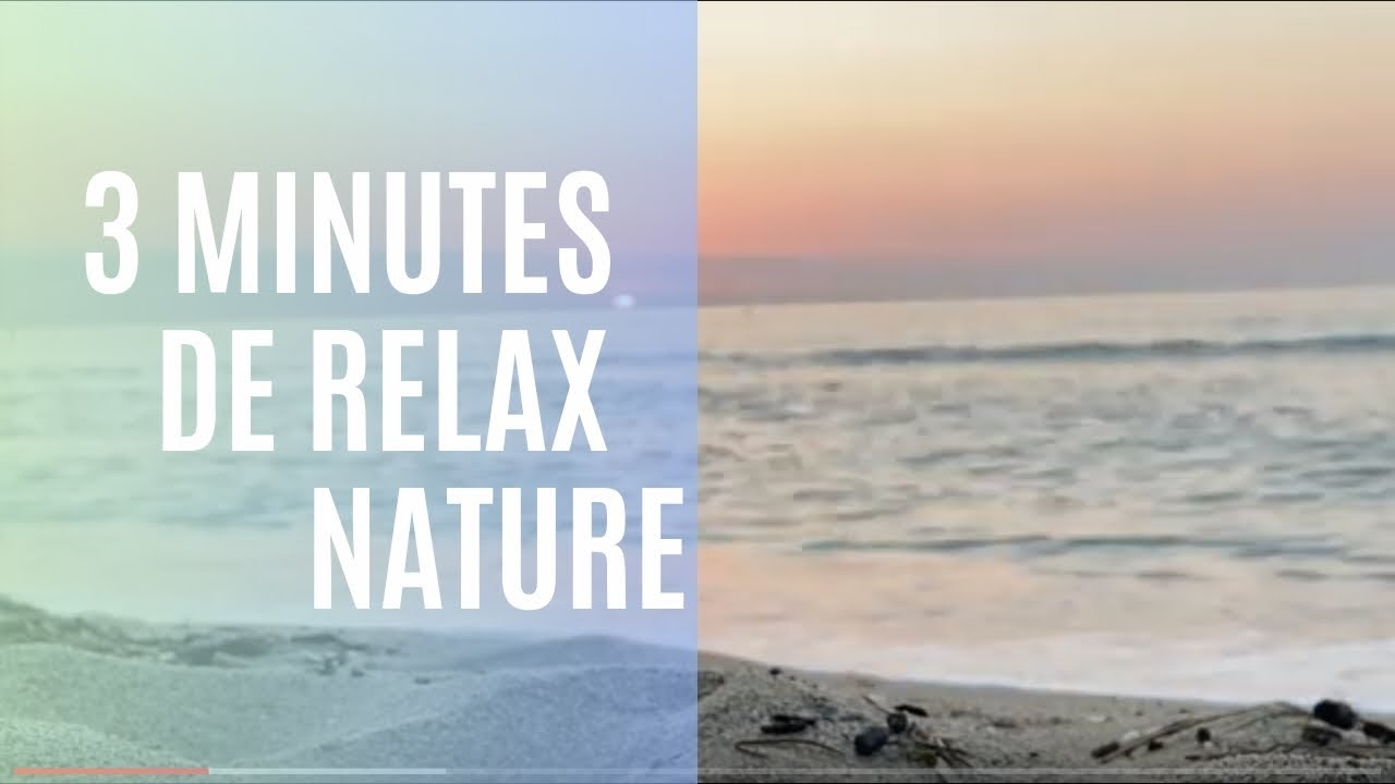 3 minutes de relaxation Nature. Lever de soleil à Leucate par Guy ...