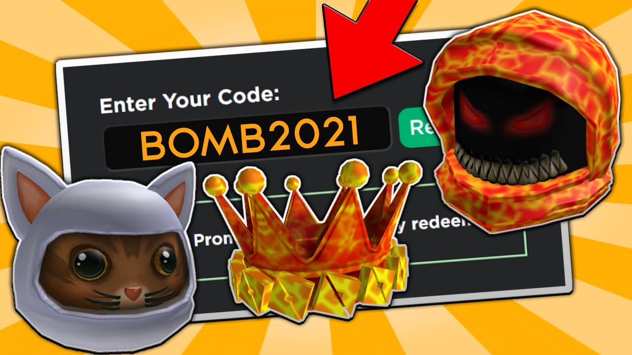 ALL 2021 *7 CODES!* Roblox Promo Codes For FREE Hats and Robux ...