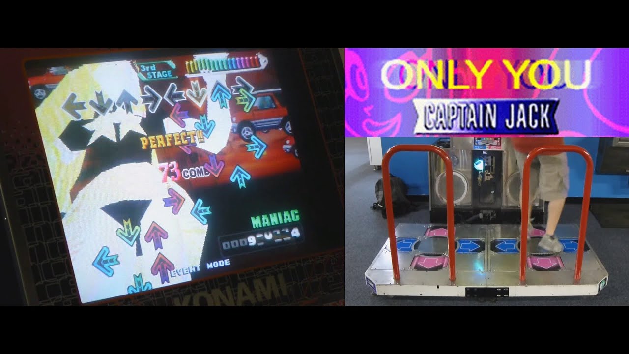 OMG KON! - ONLY YOU (Double Maniac) AAA on DDR 4th Mix PLUS - YouTube