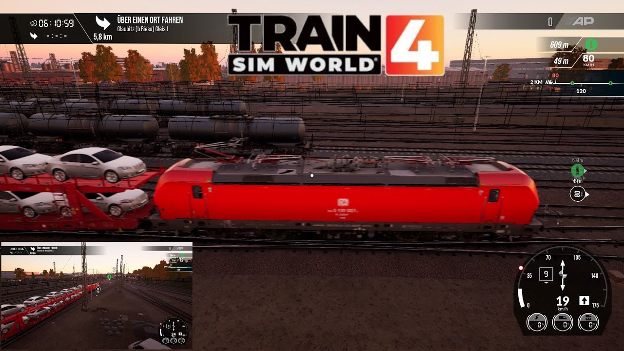TSW 4 Folge # 007 Autotransport - Güterzug Riesa - Dresten . - YouTube