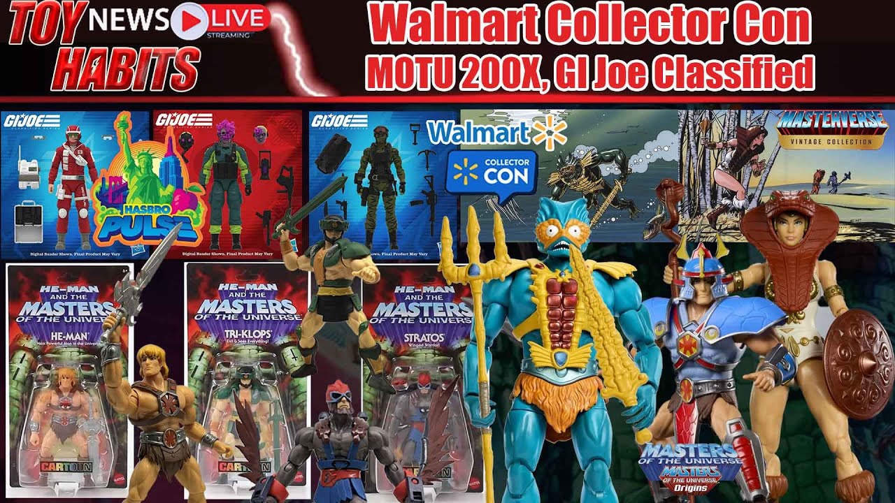 Walmart Collector Con, MOTU 200X & Masterverse Vintage Collection Leaks ...