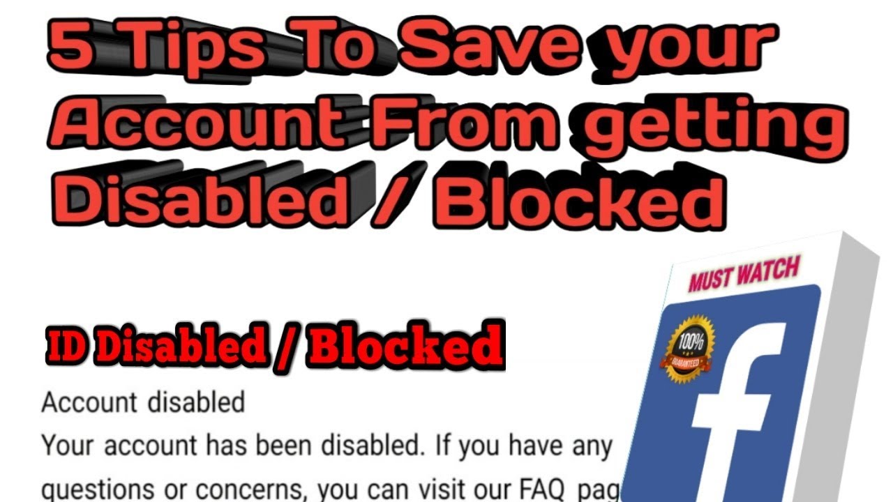 How I Save My Facebook Account From Getting Disabled YouTube how-i-save-my-facebook-account-from-getting-disabled-youtube
