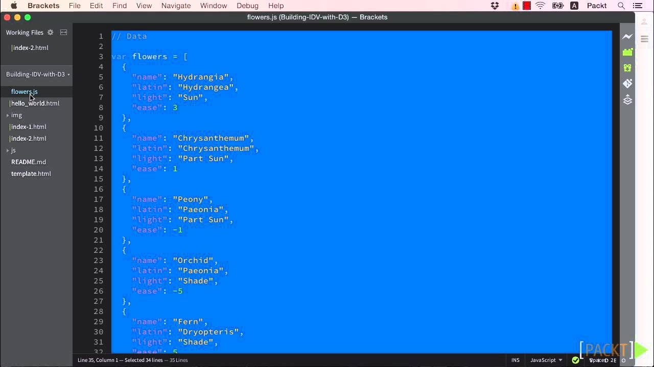 Building Interactive Data Visualizations with D3.js: Planning Our Page | packtpub.com - YouTube
