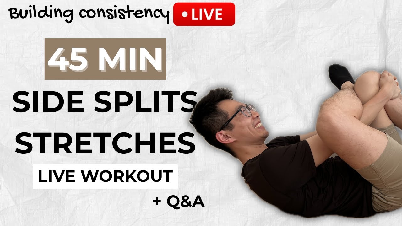 Mobility and Side Splits Workout - Beginner Friendly, No Equipment ...