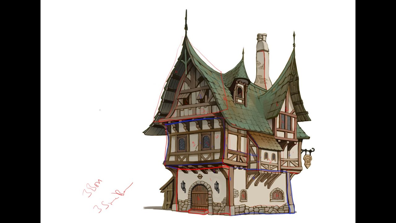 bg pt 7|stylized house|stylized hut|bg modeling pt 4|maya environment ...