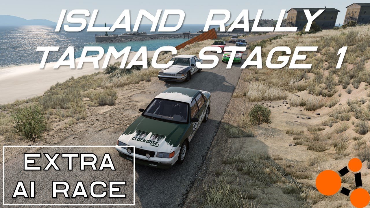 Island Rally - Tarmac Stage 1 | BeamNG.drive Extra AI Race Mission MOD ...