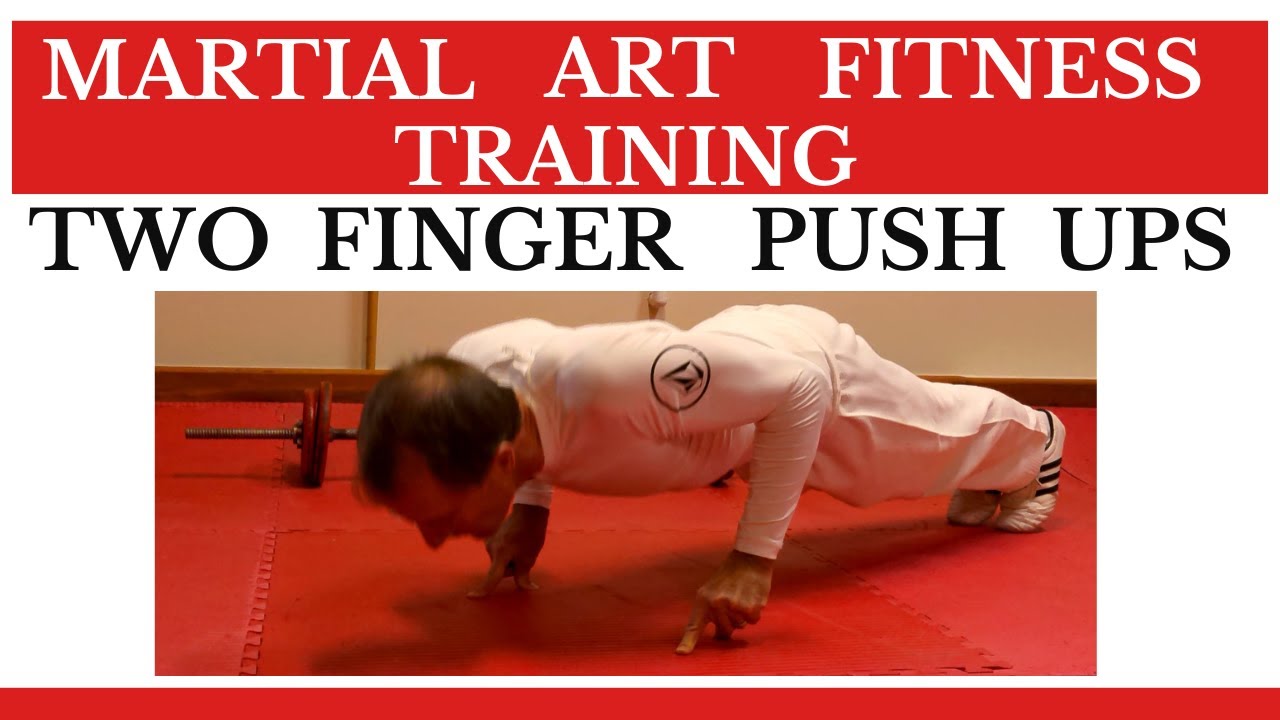 How to do Two Finger Push for Martial Artists #martialartstraining # ...
