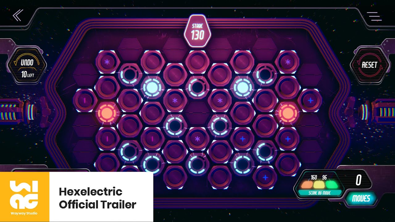 Hexelectric - Mind Twisting Puzzler - Trailer for BIC 2019 - YouTube