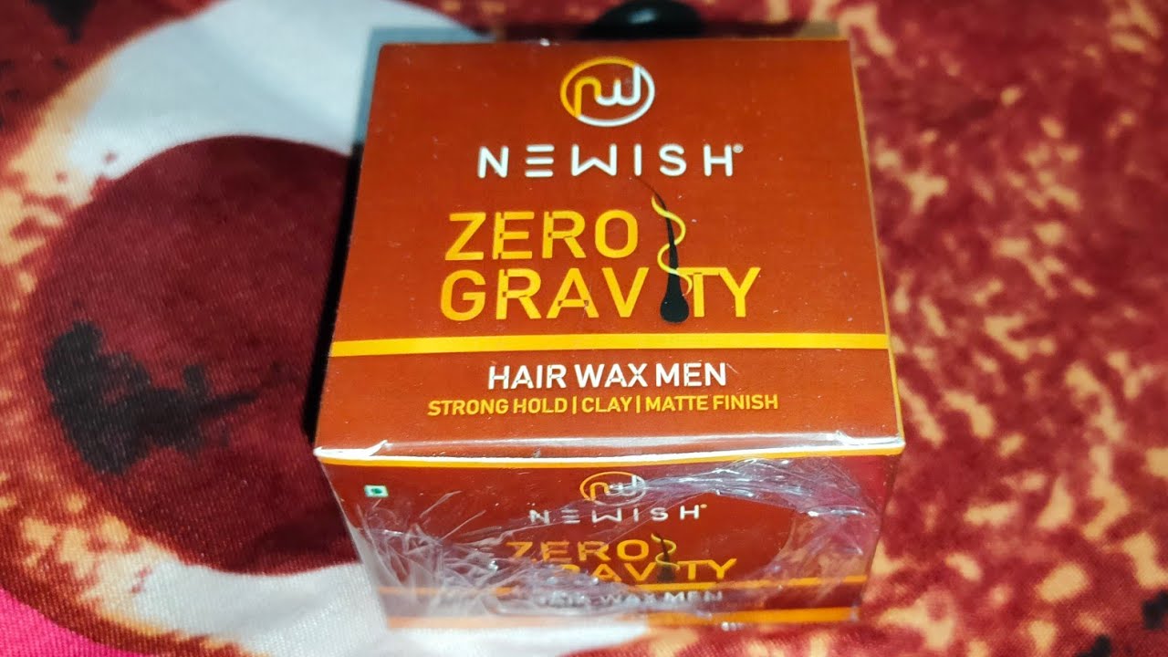 NEWISH ZERO GRAVITY HAIR WAX // BEST HAIR WAX MEN // BEST HAIR GEL MEN ...