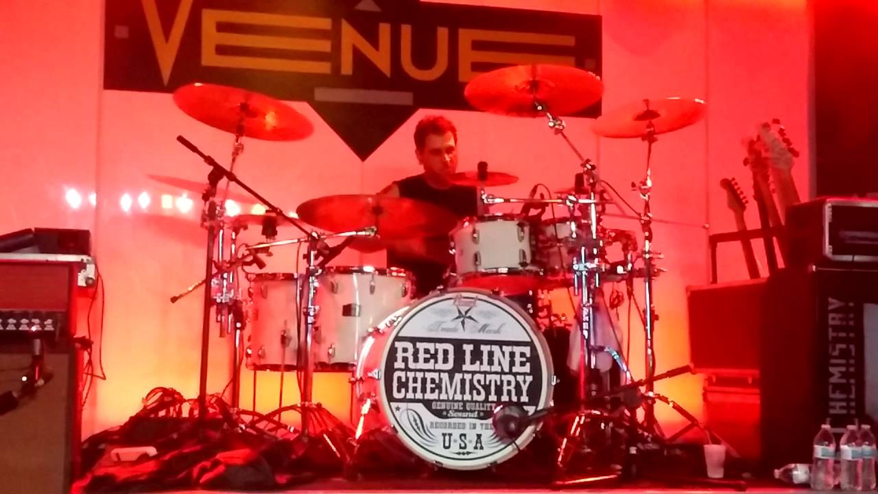 Mike's Kickass Drum Solo - Red Line Chemistry - YouTube