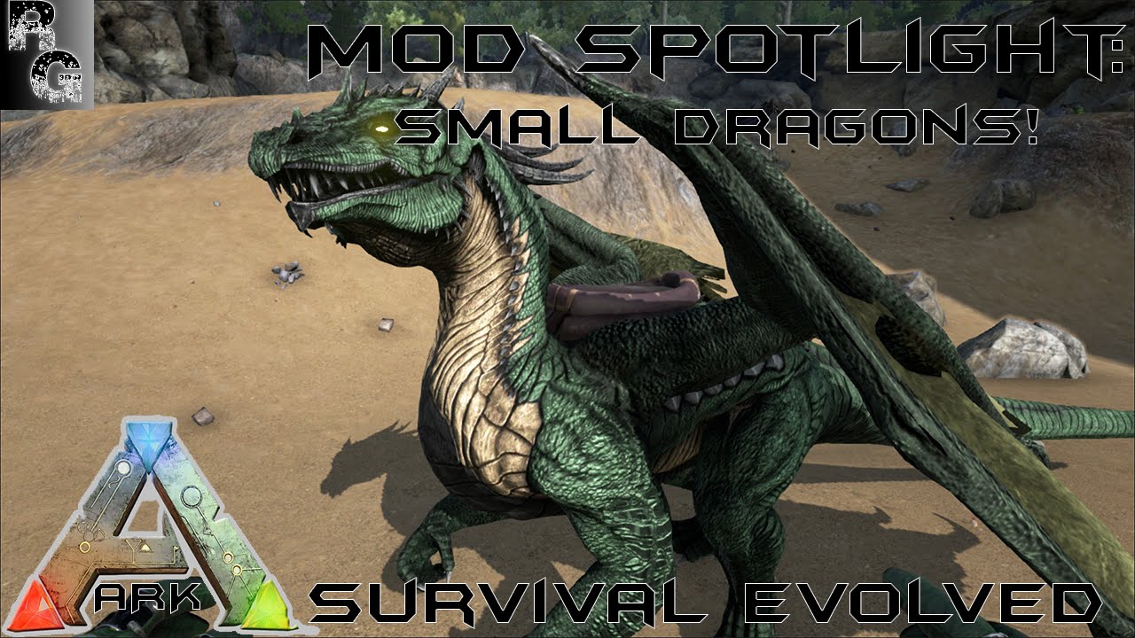 Ark: Survival Evolved Small Dragon Spot Light - YouTube