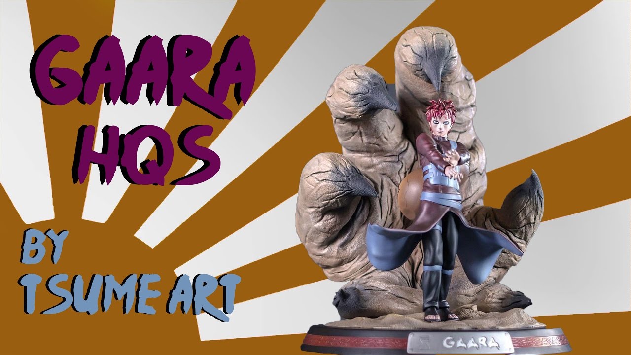 Gaara Shukaku's Hand HQS | Naruto | | Tsume Art | | Review | - YouTube