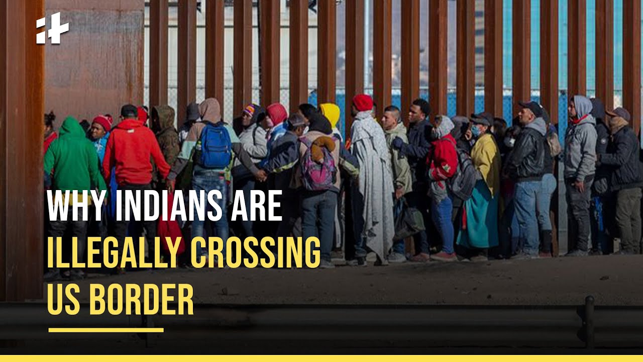 Illegal Immigrants Crossing The Border