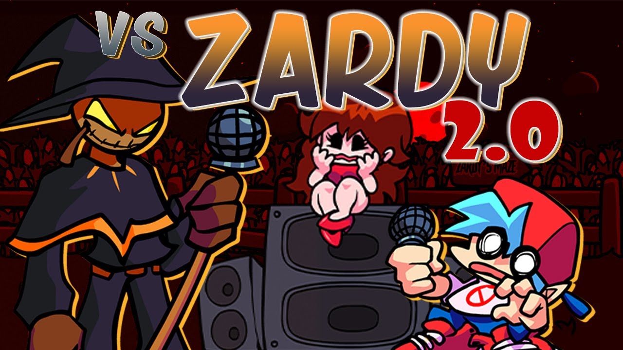 ZARDY VUELVE CON UNA DIFICULTAD INSANA 😱🎃 / FNF VS ZARDY 2.0 - YouTube