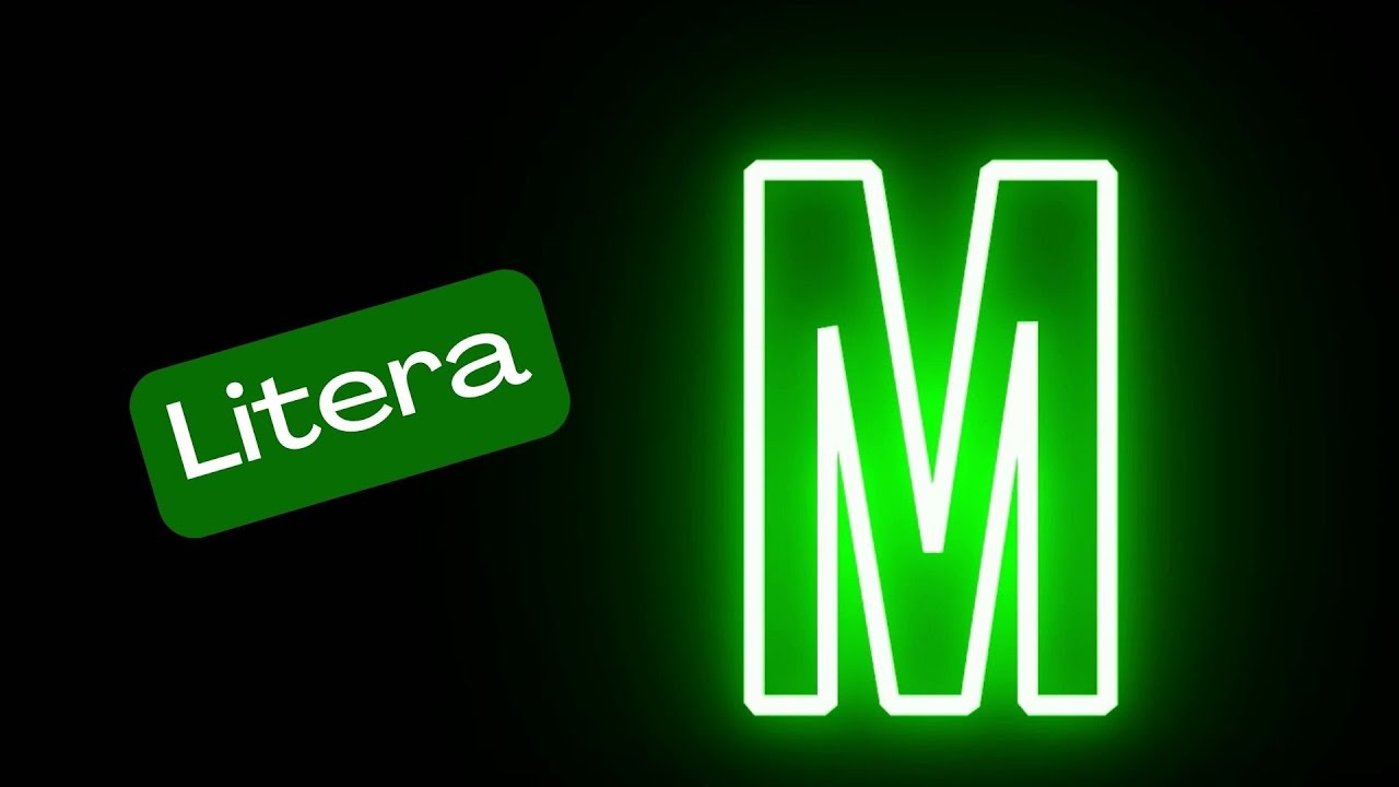 Litera M | Lecție - YouTube