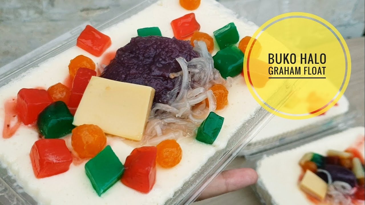 Buko Halo Graham Float | Graham Float recipe | no bake dessert (easy ...