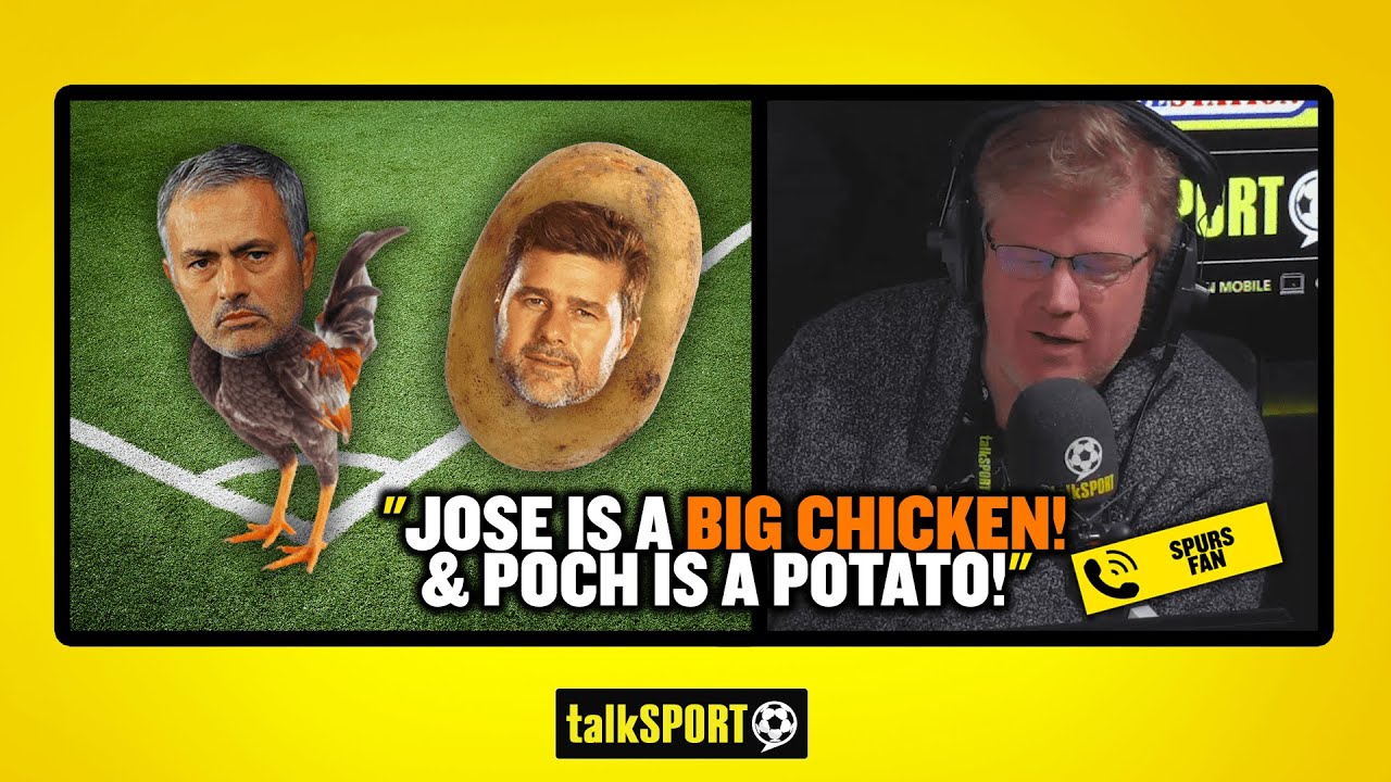 "JOSE IS A BIG CHICKEN!" Spurs fan has an AMAZING roast dinner analogy ...