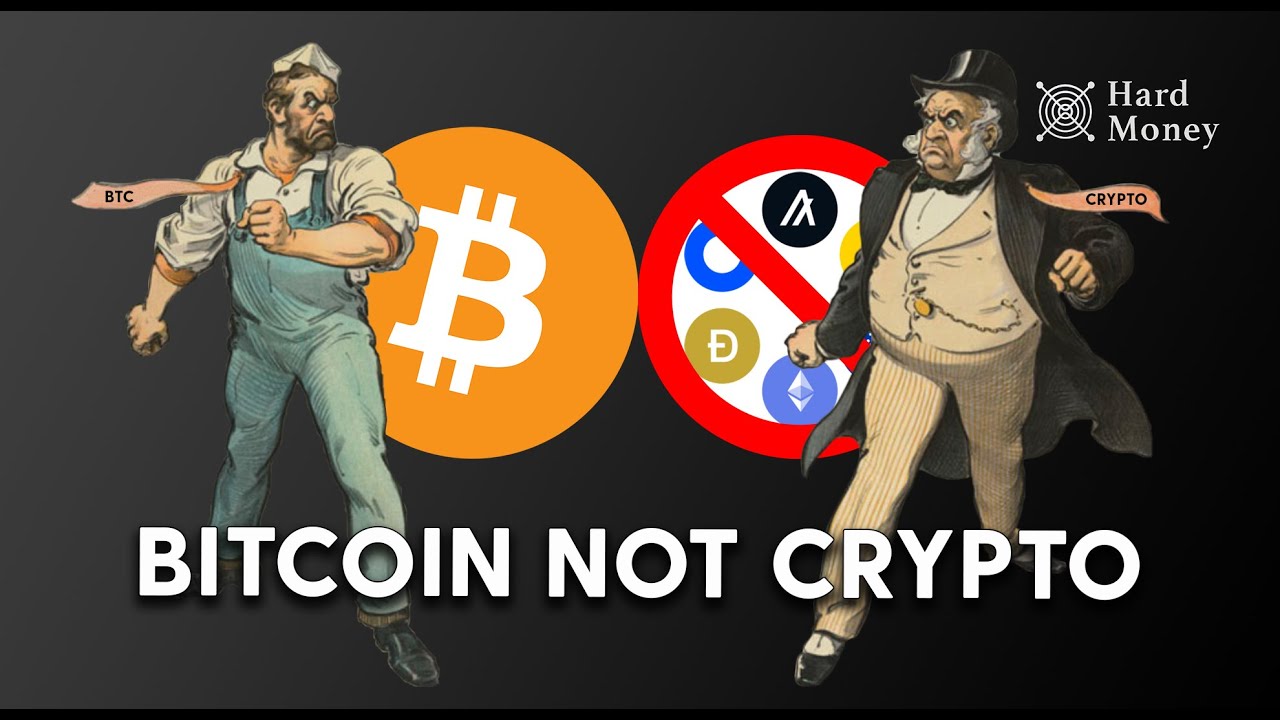 #Bitcoin Not #Crypto - There Is No Second Best - YouTube