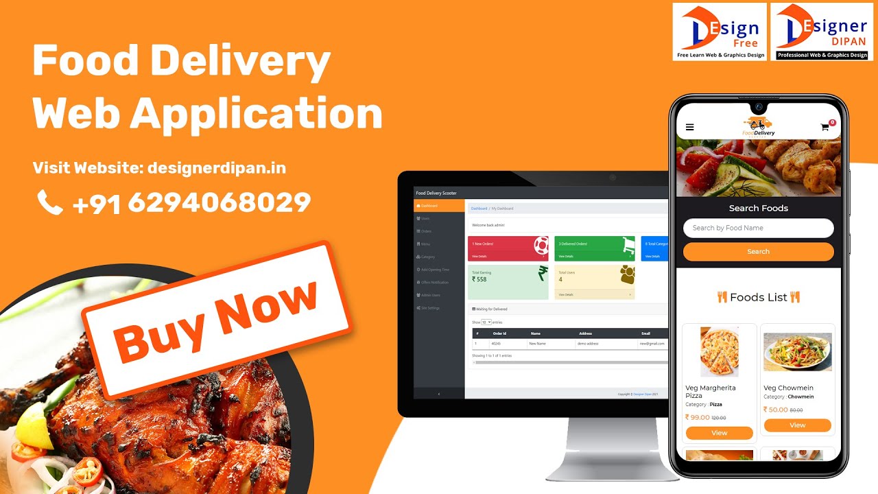 Online-Food-Order-and-Delivery-Web-Application - YouTube