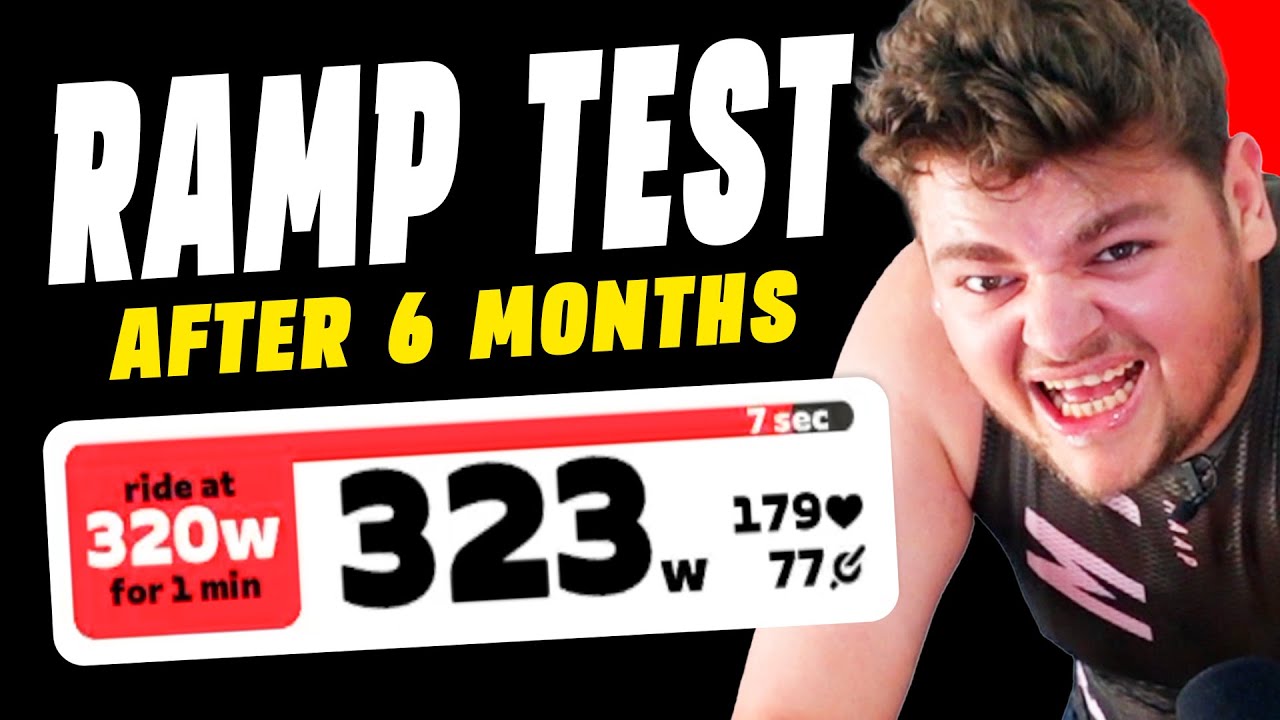 How Much Faster After 6 Months Of Cycling? - New Ramp FTP Test - YouTube