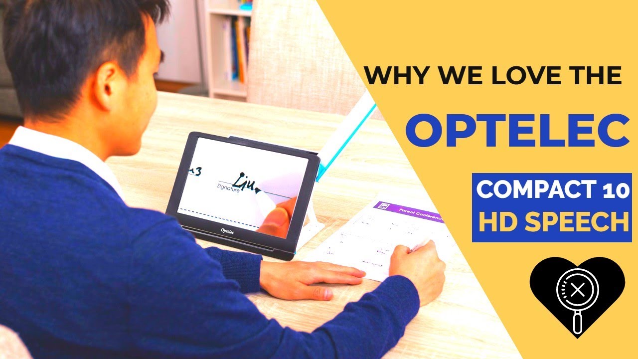 Optelec Magnifier - Why We Love the Compact 10 HD Speech - YouTube