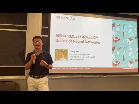 EfficientML.ai Lecture 2 - Basics of Neural Networks (MIT 6.5940, Fall 2023)