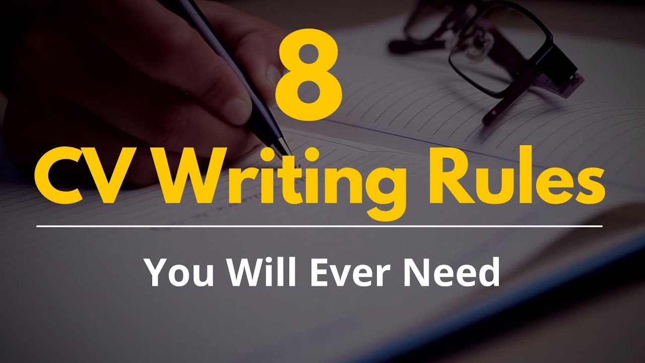 8 CV Rules You Will Ever Need - Land Your Dream Job - YouTube