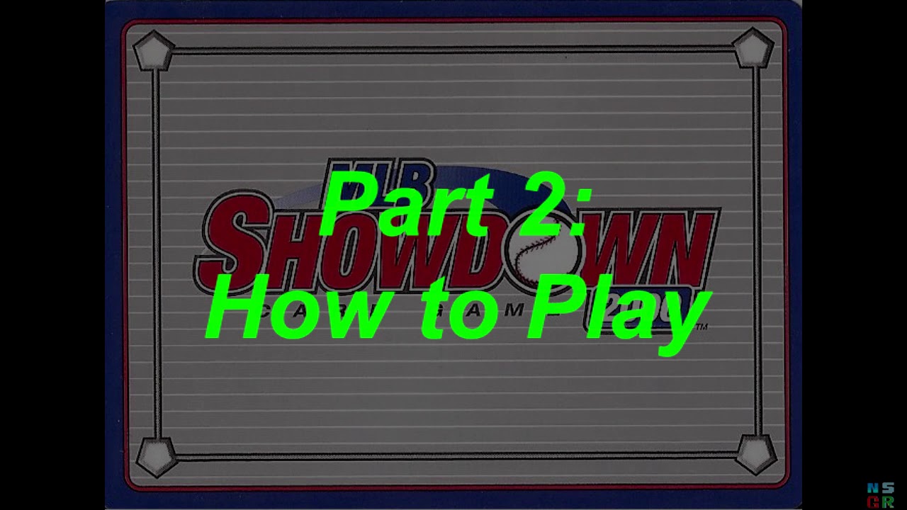NS Game Reviews: CCG Edition Episode 57 - MLB Showdown - YouTube