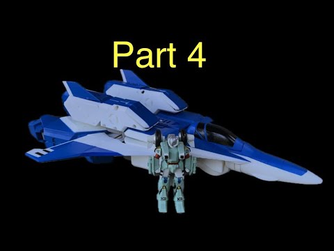 Printed Giant Robotech Alpha Fighter Part 4 - YouTube