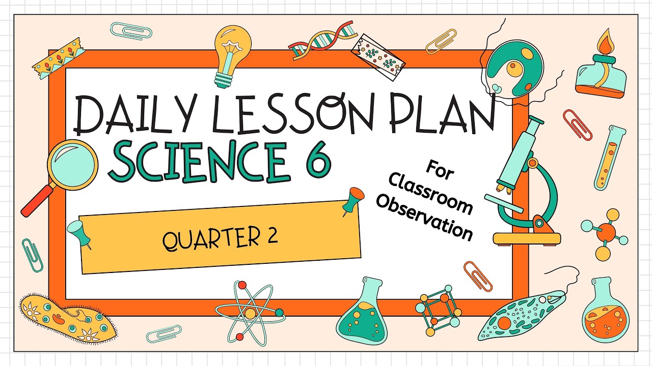 Daily Lesson Plan for Classroom Observation Science 6 Quarter 2 - YouTube