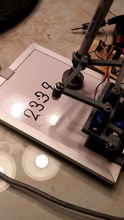 Robot Plot Clock - YouTube