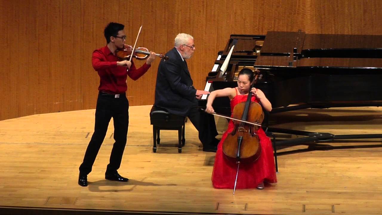SFCM Pre-College Students Perform Brahms' Concerto for Violin and Cello ...